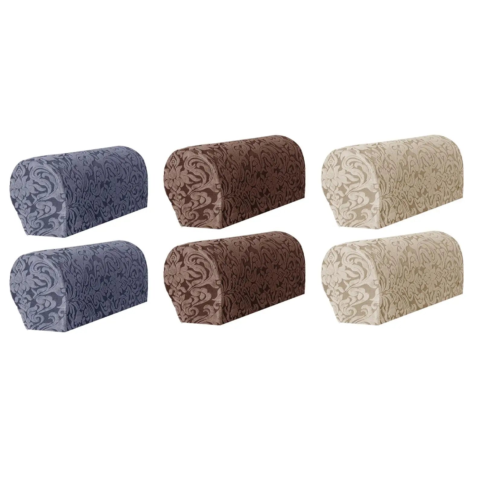 High Stretch Sofa Armrest Covers Jacquard Sofa Arm Covers In Dublin ...