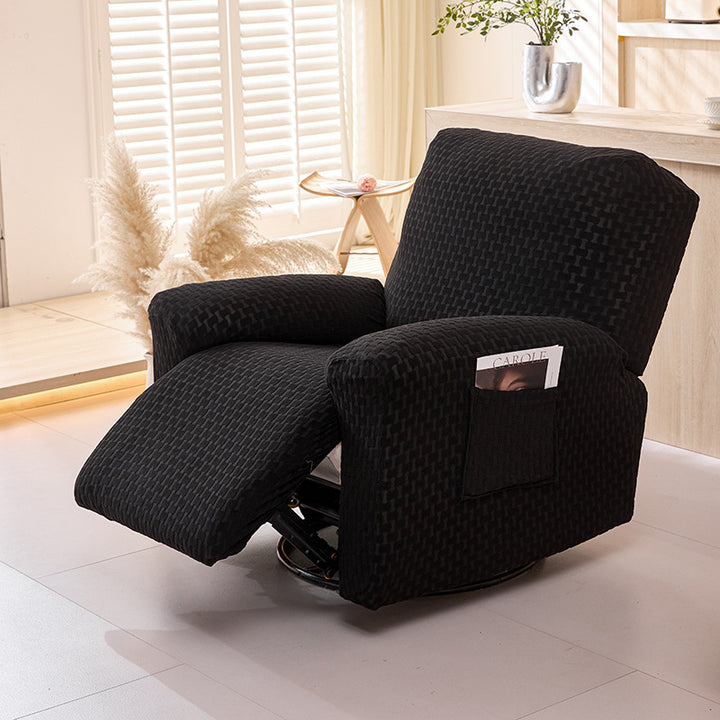 Jacquard Dust-Proof Split Sofa Cover for Cheers Recliners - Full ...