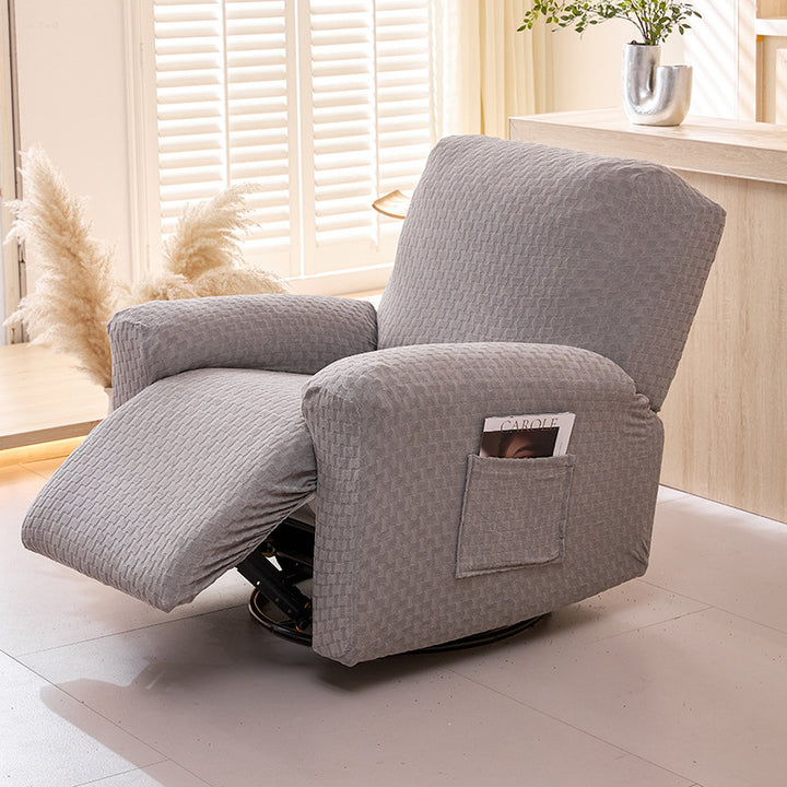 Jacquard Dust-Proof Split Sofa Cover for Cheers Recliners - Full ...